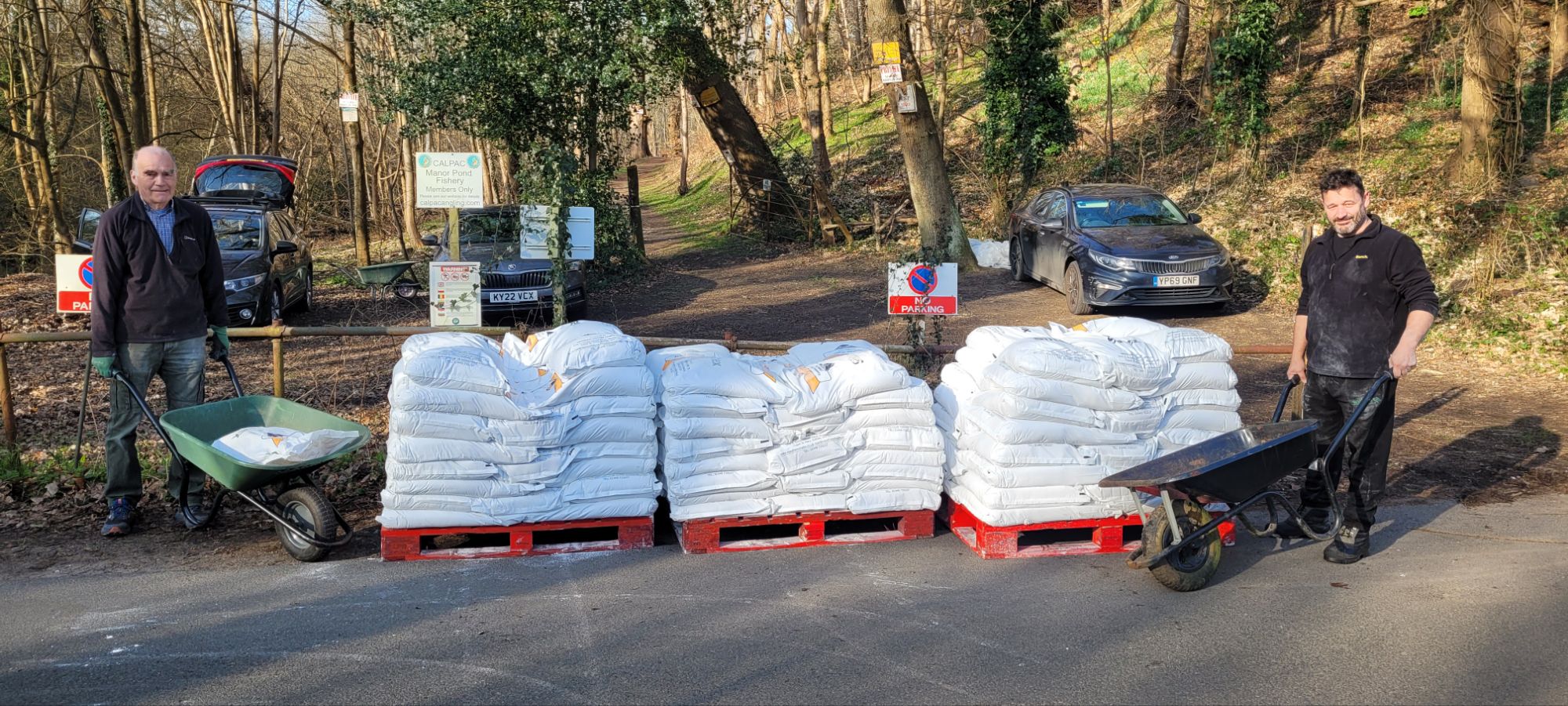 Manor Pond Second Siltex Application – CALPAC